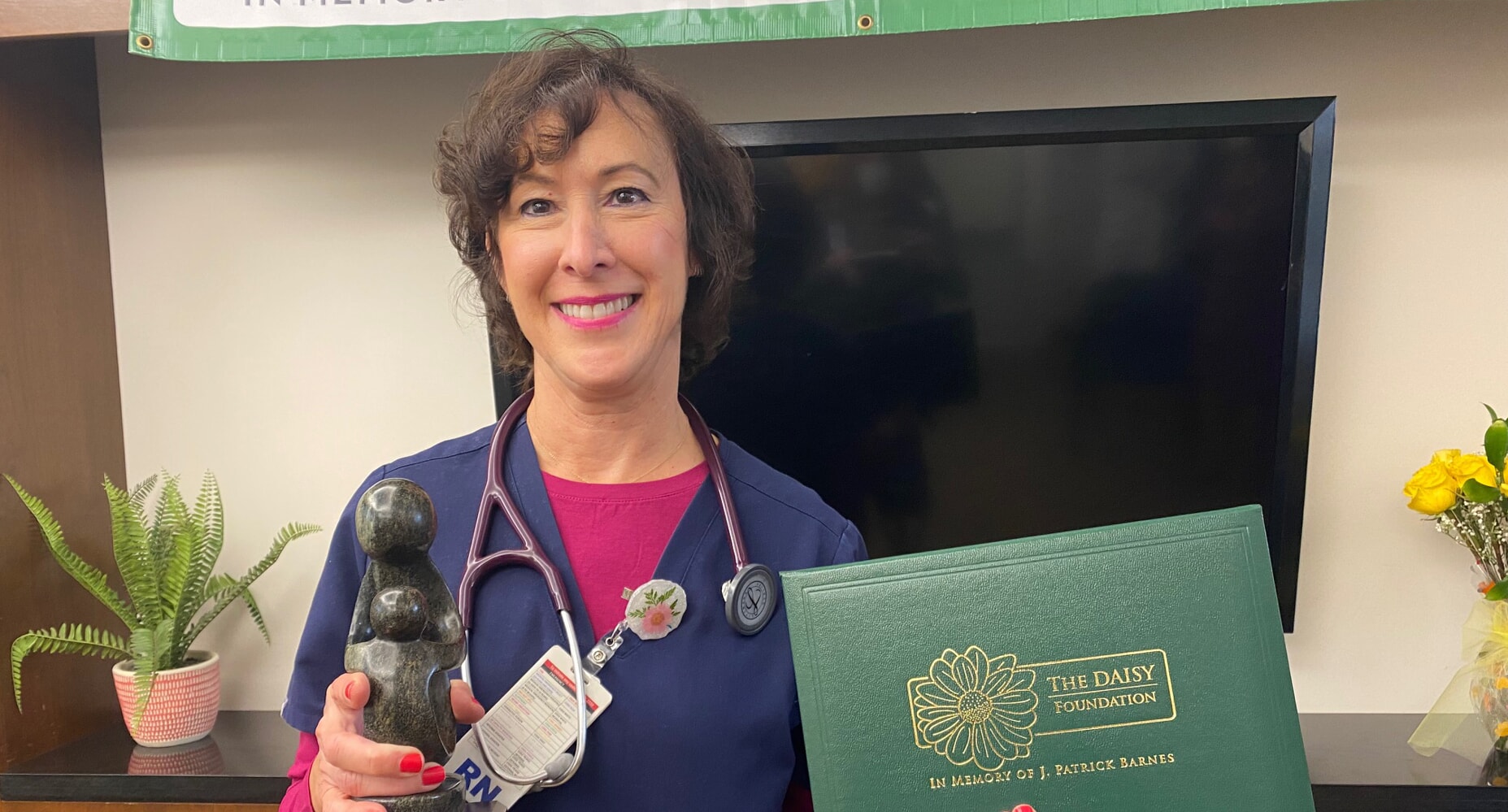 Life-Saving Action Results in SVMHS Nurse Receiving DAISY Award